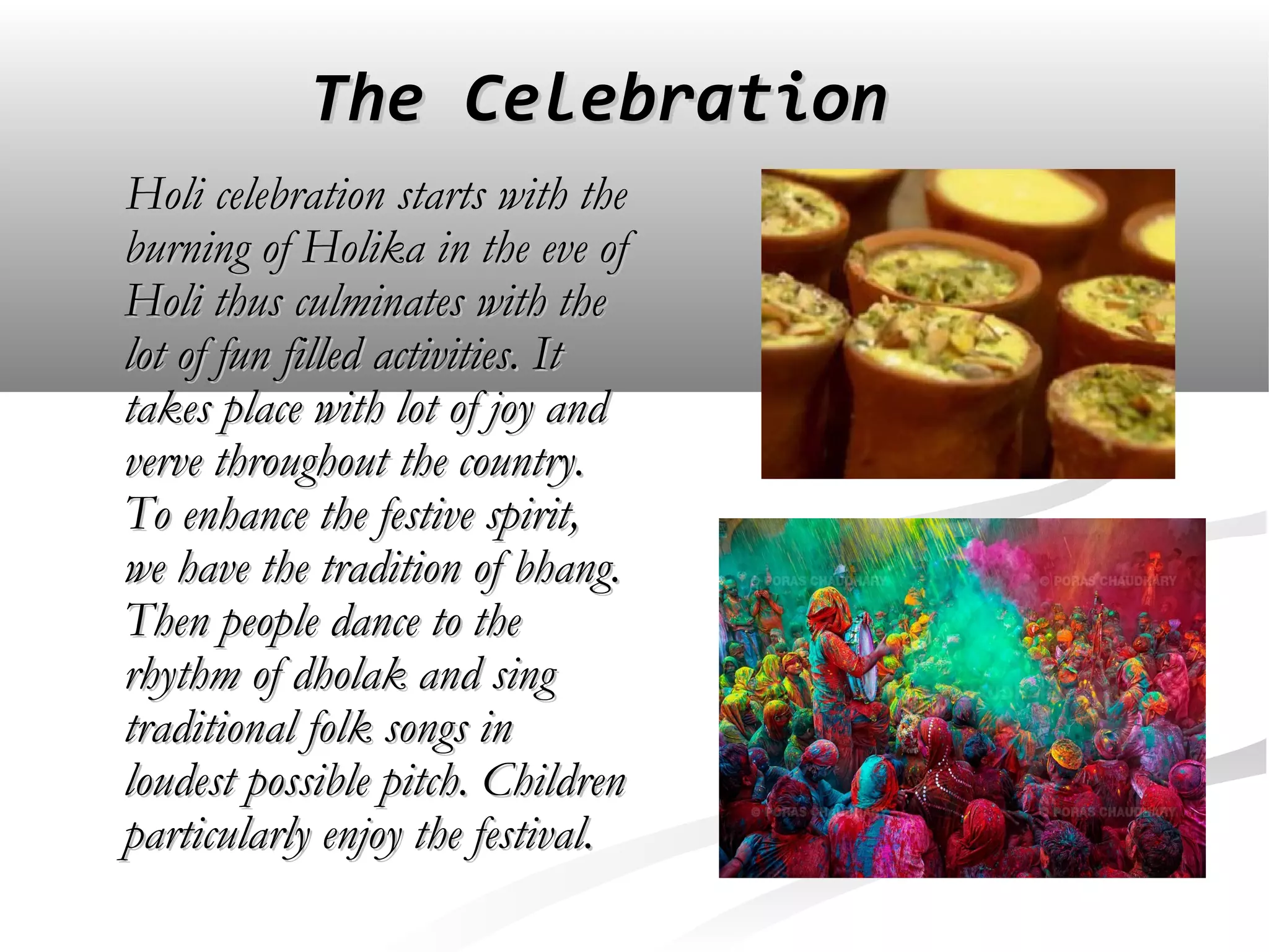 Presentation on Holi | PPT