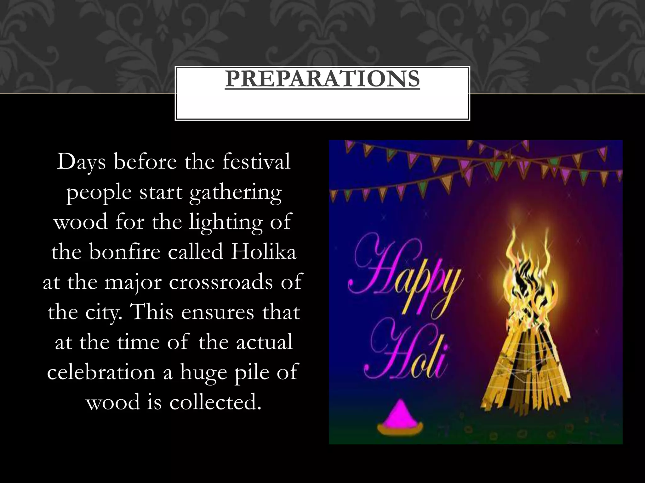 Holi ppt | PPTX