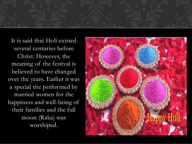 Holi ppt