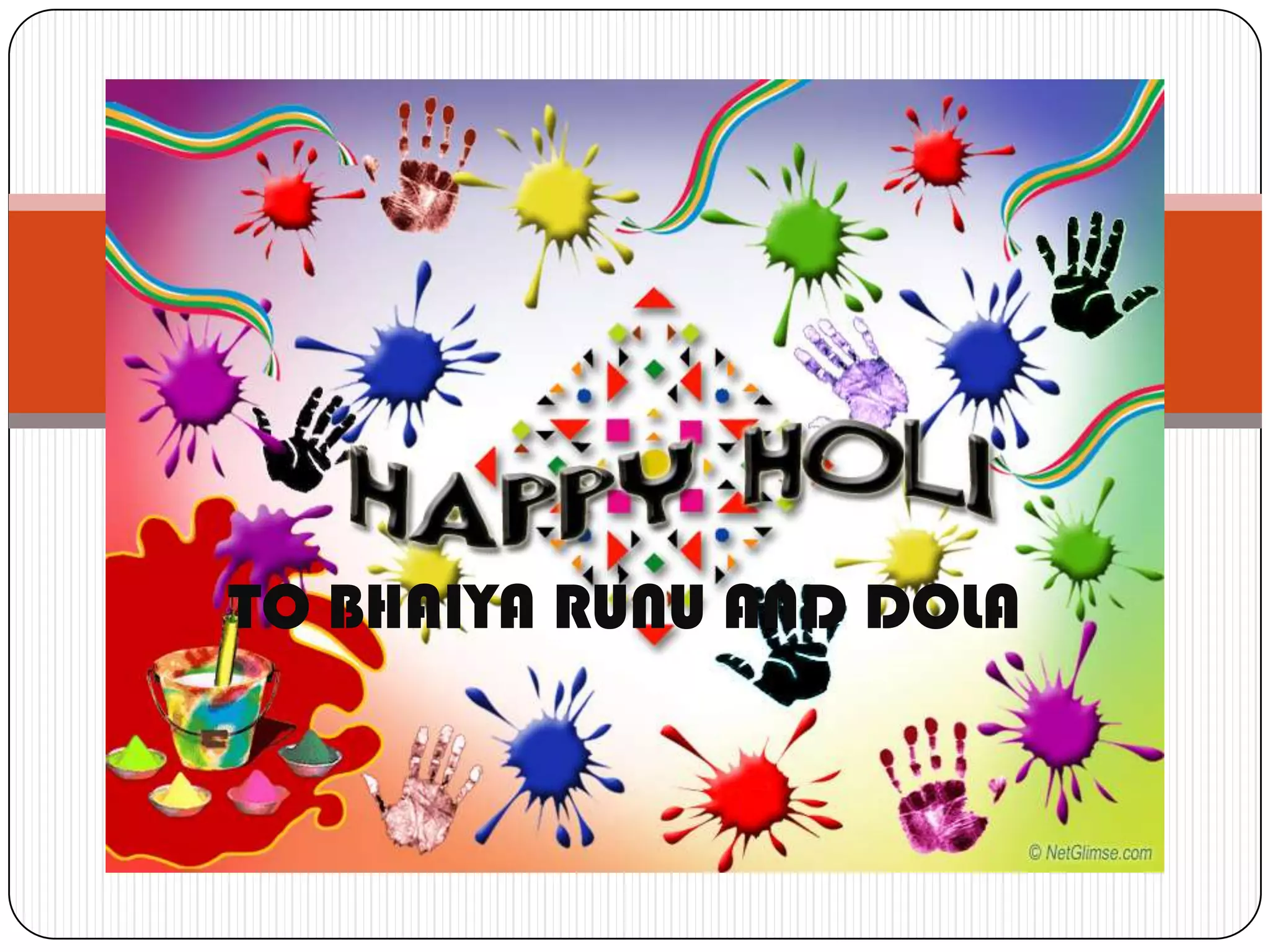 Holi Presentation | PPT