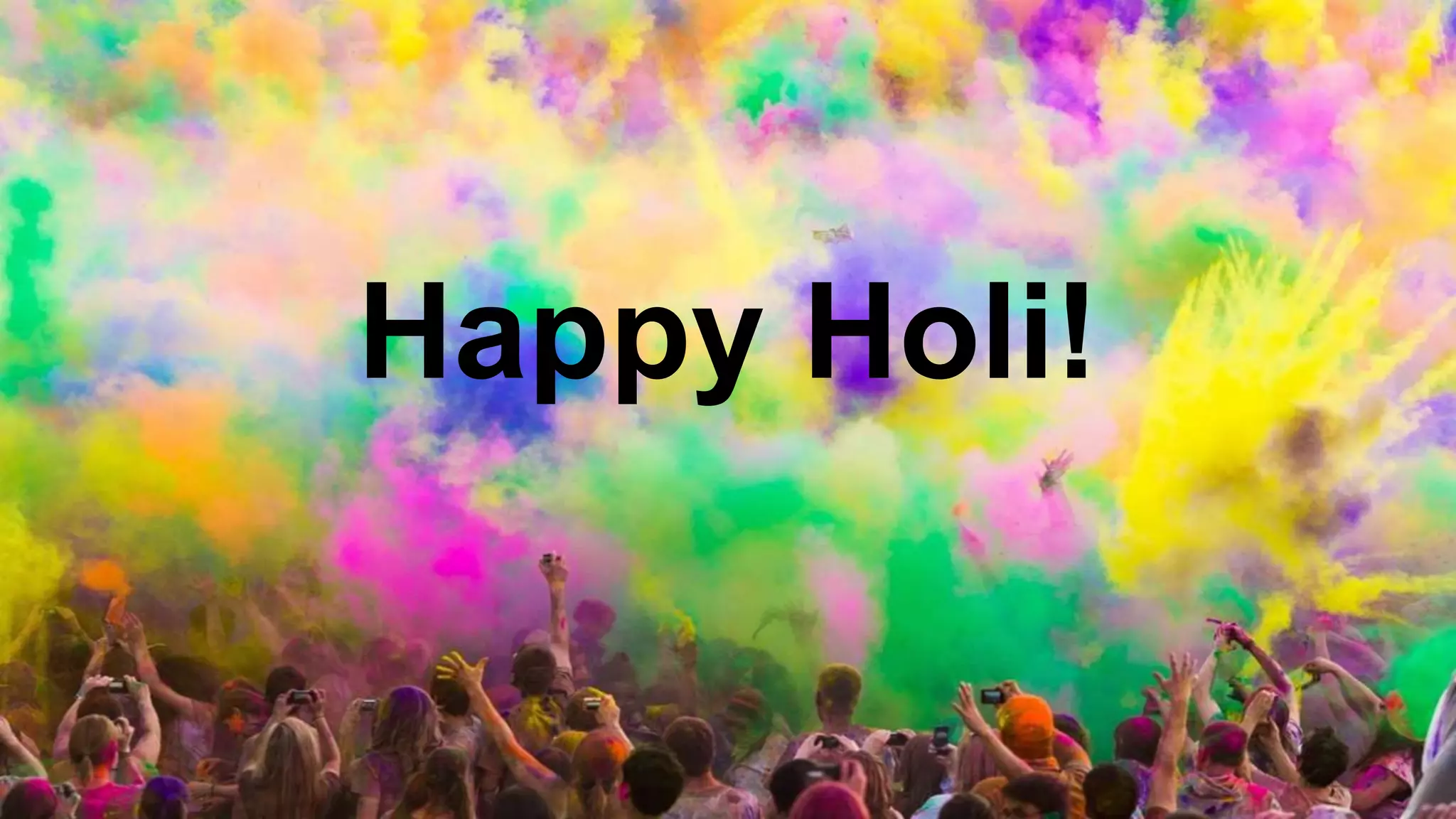 Holi presentation by Pushti | PPTX | National & Civic Holidays | Holidays