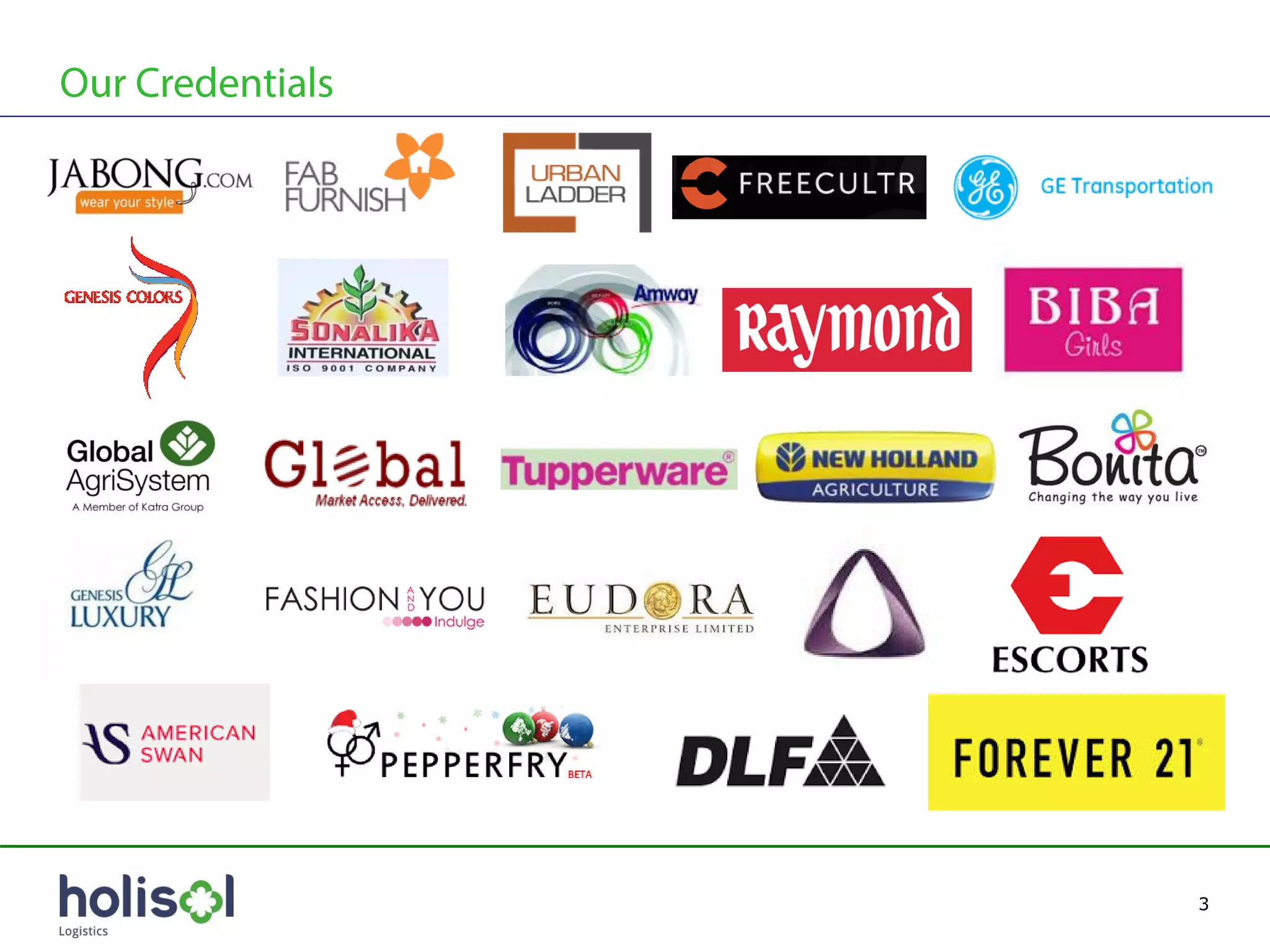 Holisol logistics-3PL | PDF