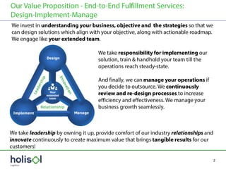 Holisol logistics-3PL | PDF