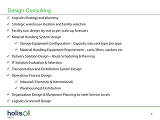Holisol logistics-3PL | PDF