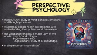 Psychology is the scientific study of hu | PDF