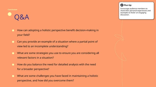 HOLISTIC AND PARTIAL.pptx Distinguishing a Holistic Perspective from a ...