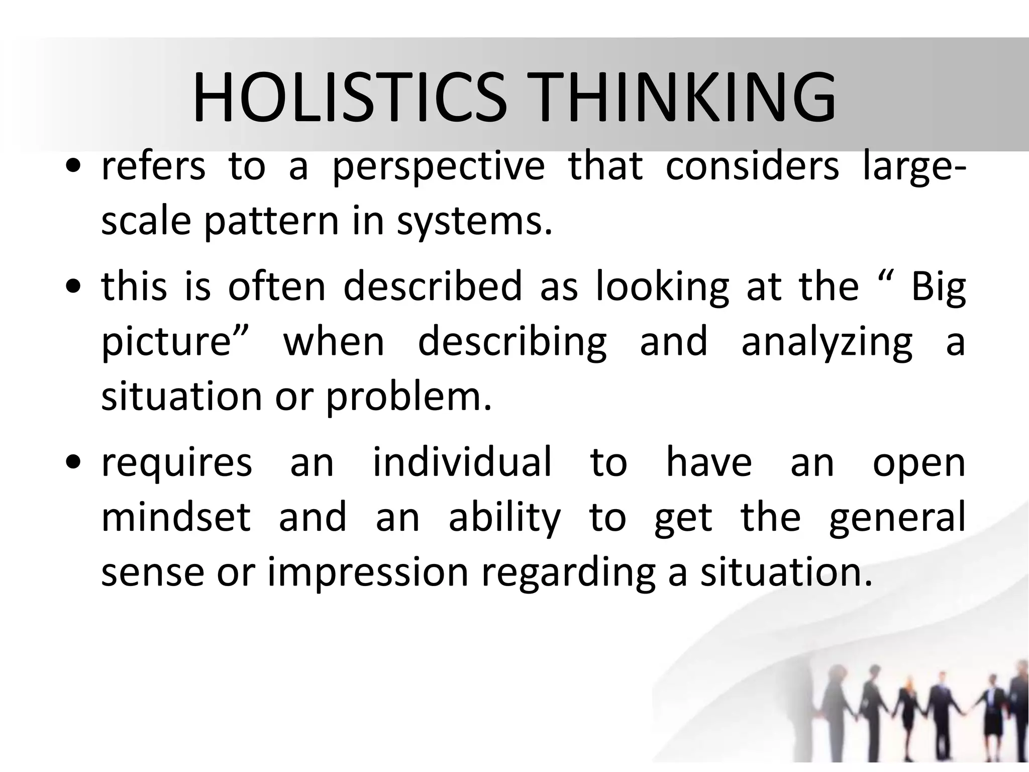 Holistic and partial thinking.pptx