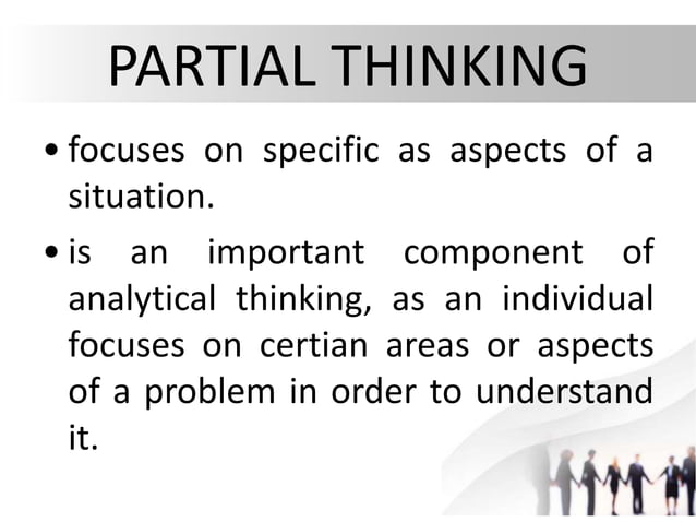 Holistic and partial thinking.pptx