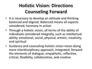 Holistic Approach to Counseling | PPTX