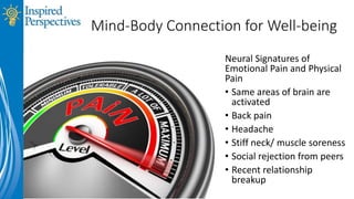 Mind-Body Connection for Well-Being | PPTX