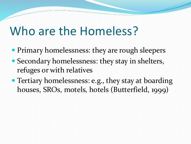 Holistic Approach to Homelessness
