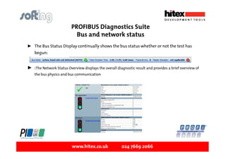 A Holistic approach to PROFIBUS health monitoring - Dale Fittes | PDF