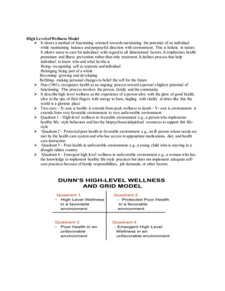 Holistic care model | DOCX