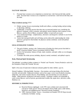 Holistic care model | DOCX