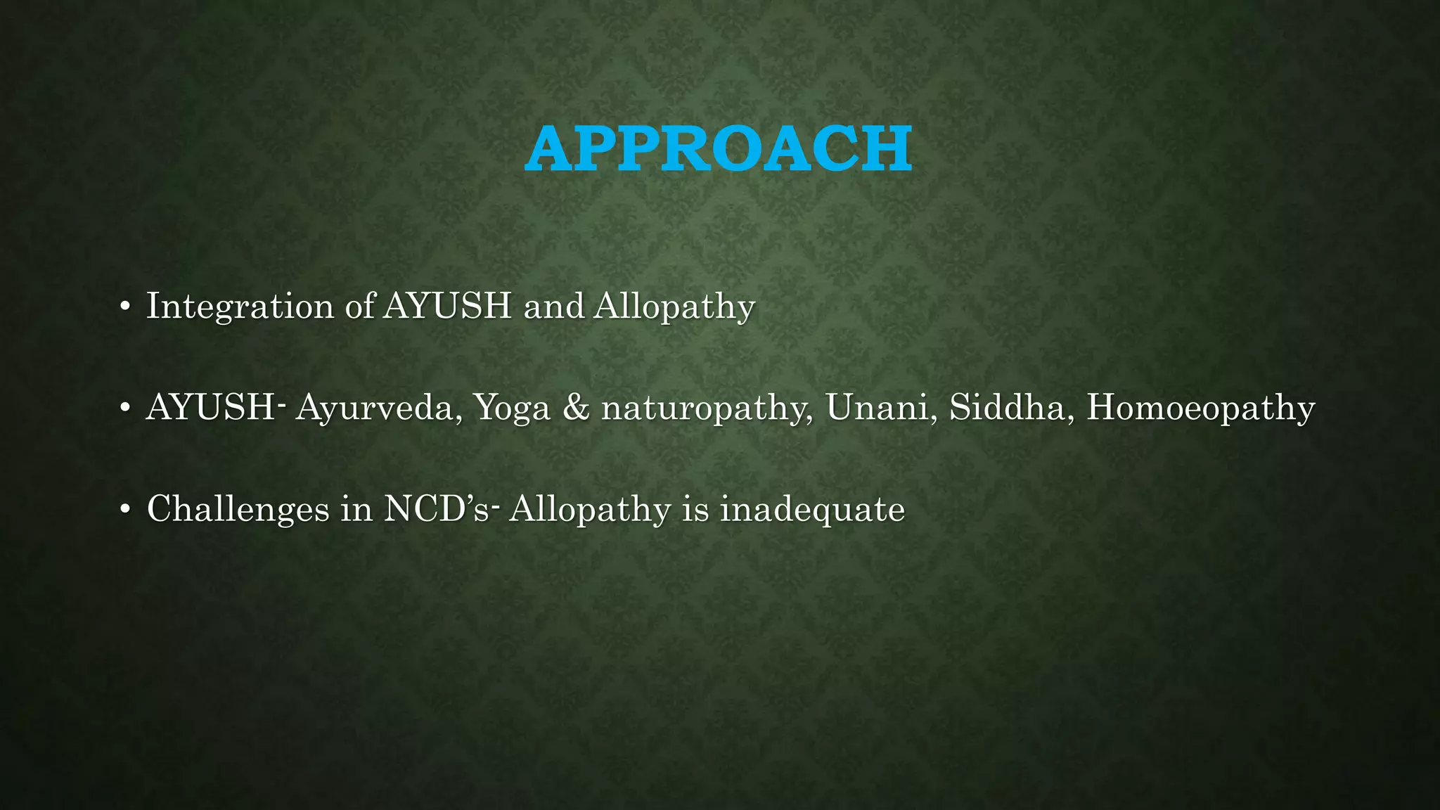 Holistic concept of health | PPTX