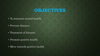 Holistic concept of health | PPTX