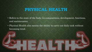 Holistic concept of health | PPTX