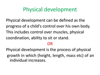 Holistic development | PPTX