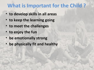 Holistic development of children | PPT