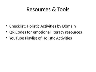Holistic Development of the child of foundation stages.pptx