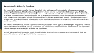 Holistic Development Programs Balancing Academic Rigor with Personal ...