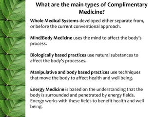 Holistic Health | PPTX