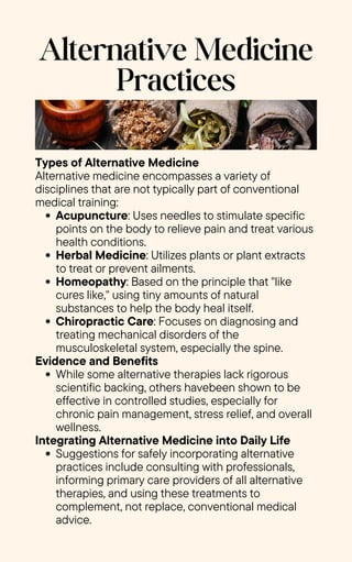 Holistic Health Approaches: Combining Traditional and Alternative ...
