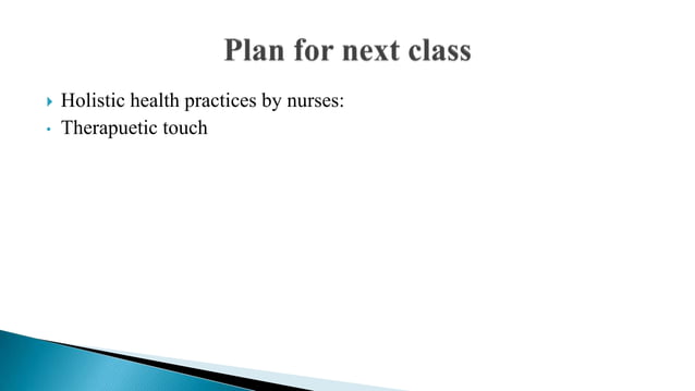 holistic health ppt.pptx | Holistic Health | Alternative Medicine