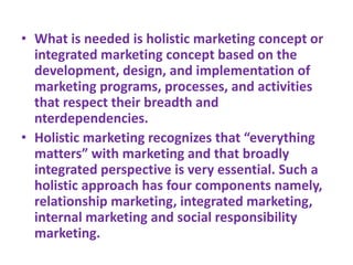 Holistic marketing | PPTX