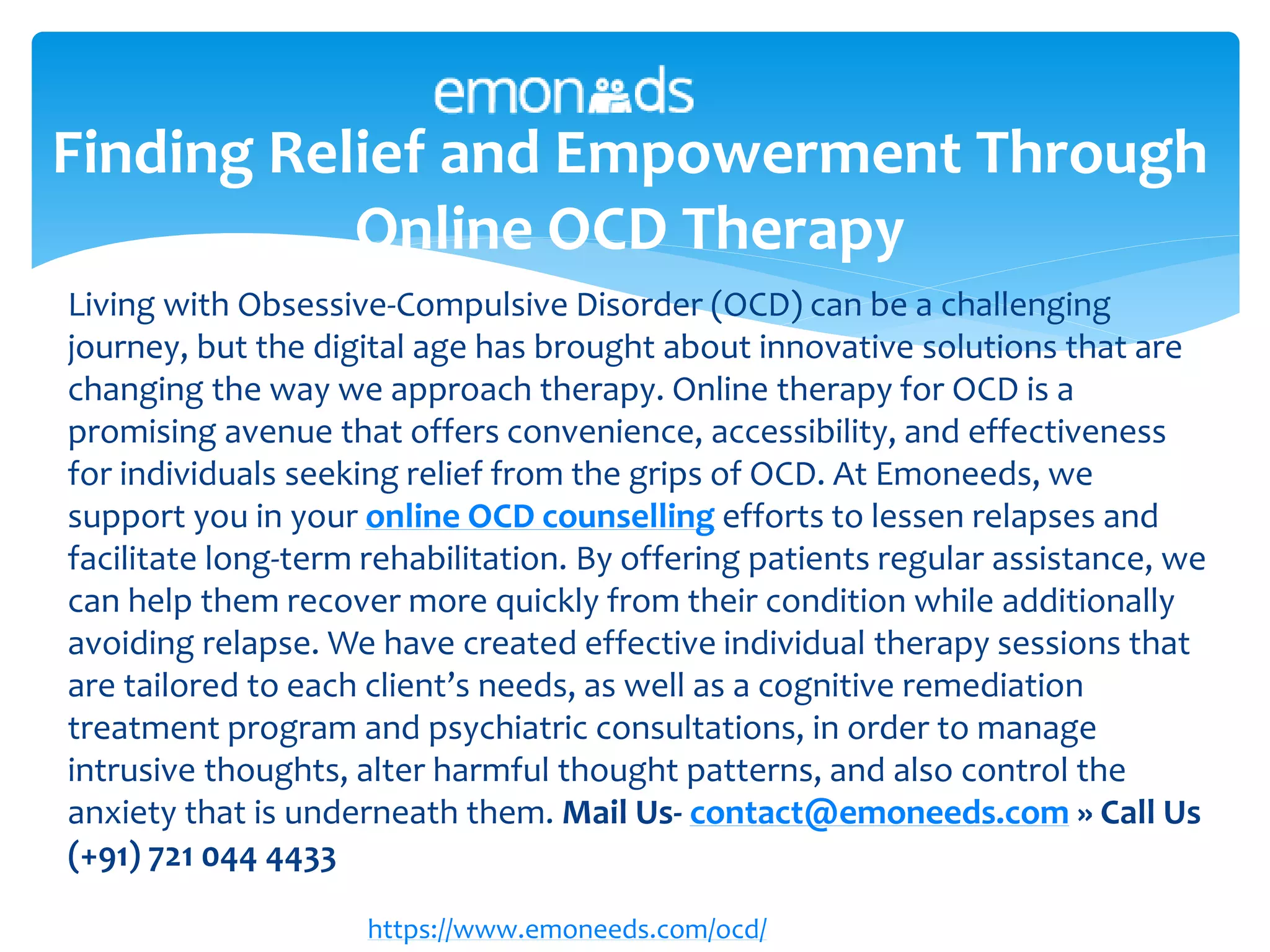 Holistic OCD Treatment at Emoneeds.pptx