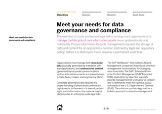 Data archiving, Data Management, | PDF