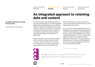 Data archiving, Data Management, | PDF
