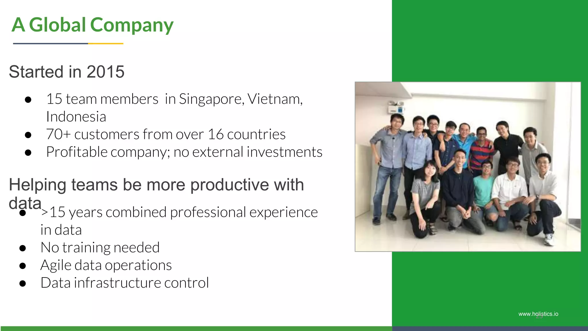 Holistics Data Platform Presentation (final) | PPTX