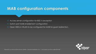 Holistic view of 802.1x integration & optimization | PDF