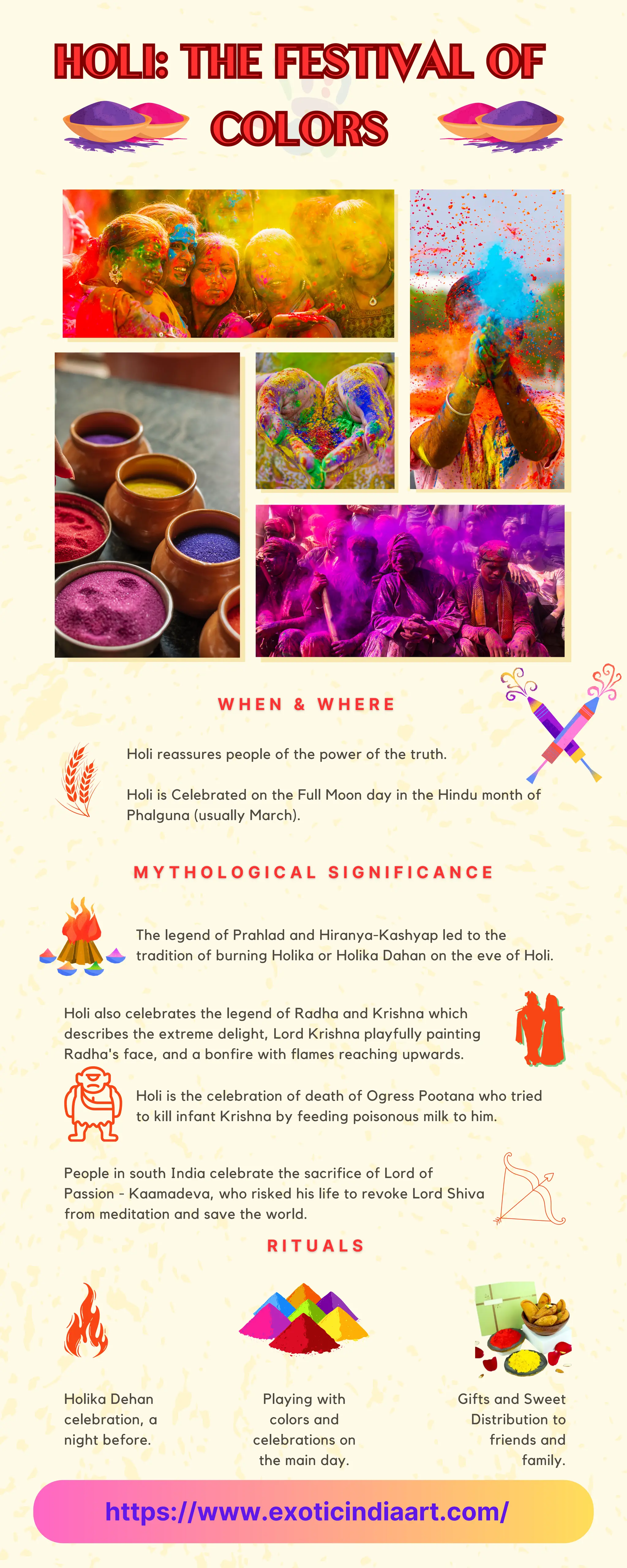 Holi:: "The Festival of Colors in India" | PDF