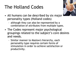 The Holland Codes | PPT