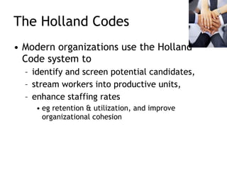 The Holland Codes | PPT