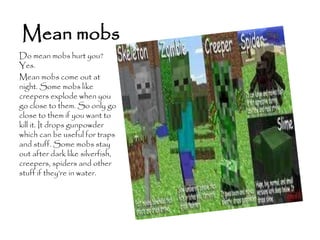 Holland minecraft | PPTX