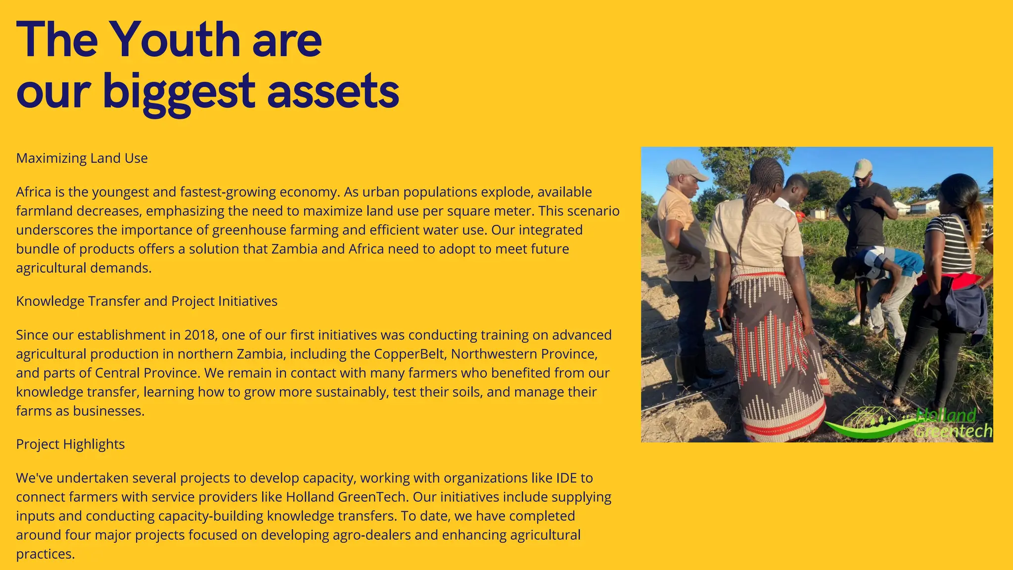 Patricia Mwansa Holland Greentech People | PPT