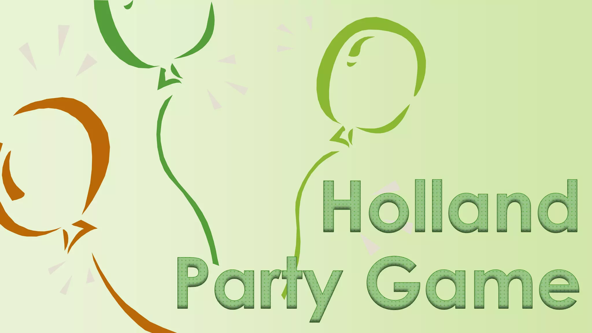 Holland Party Game | PPTX