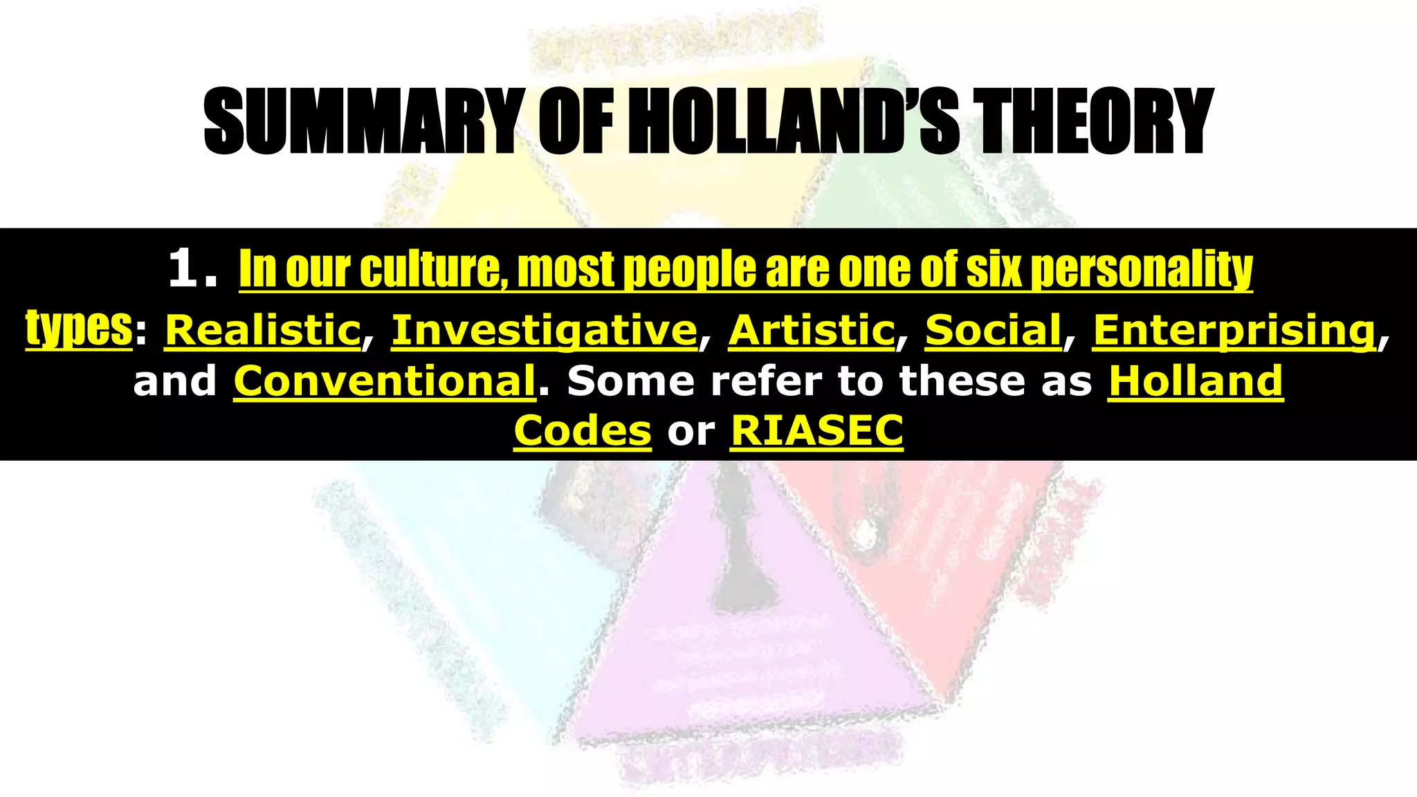 Holland's RIASEC.pptx