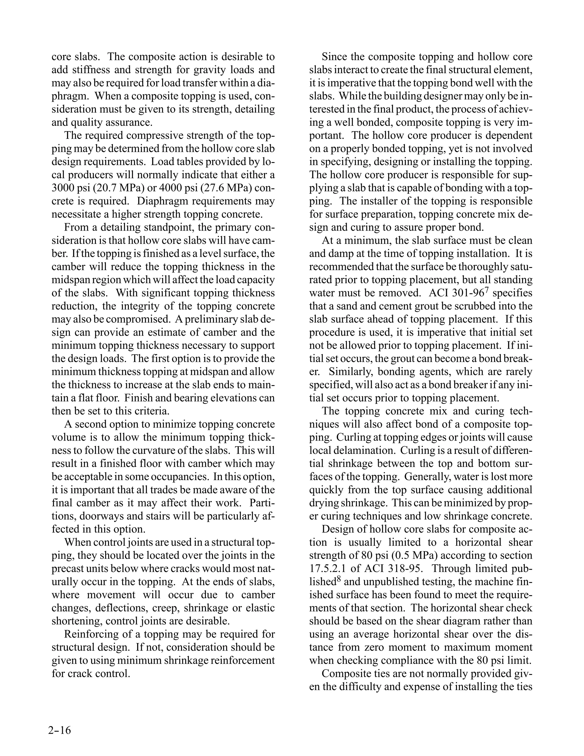 Hollow core slabs | PDF