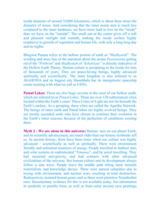 Hollow earth & life in universe – a vedic view | PDF