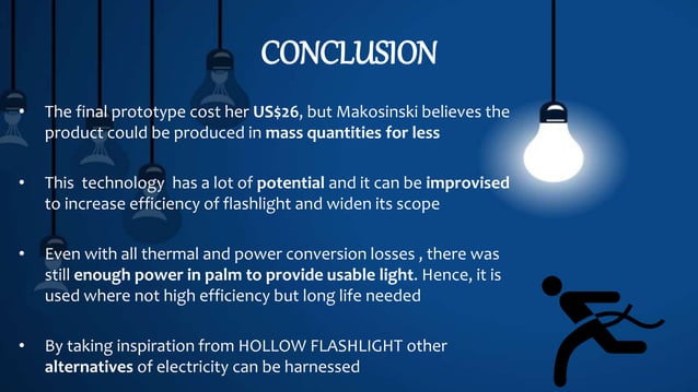 Hollow flashlight Seminar topics | PPT