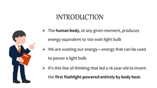 Hollow flashlight Seminar topics | PPTX | Physics | Science