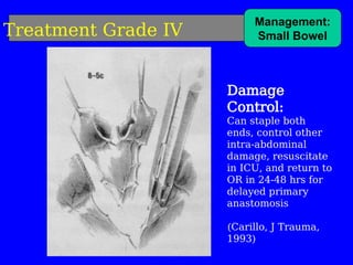 Hollow Viscus Injuries diagnosis & treatment | PPT