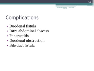 Hollow viscus injury management | PPTX