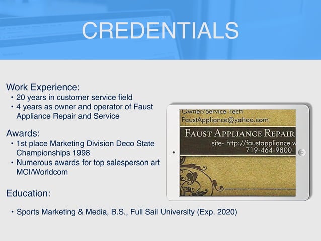 Holly faust personal_brandcanvas | PPT