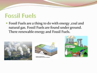 Holly fossil fuels | PPTX