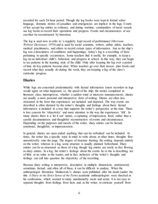 The Journal - Holly M | DOCX | Science